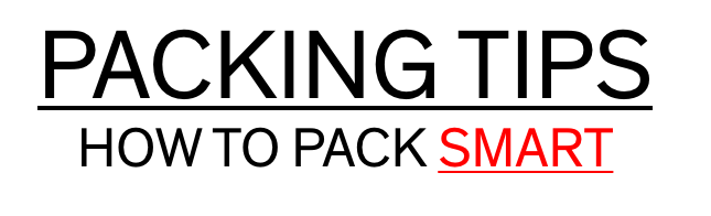 PACKING TIPS