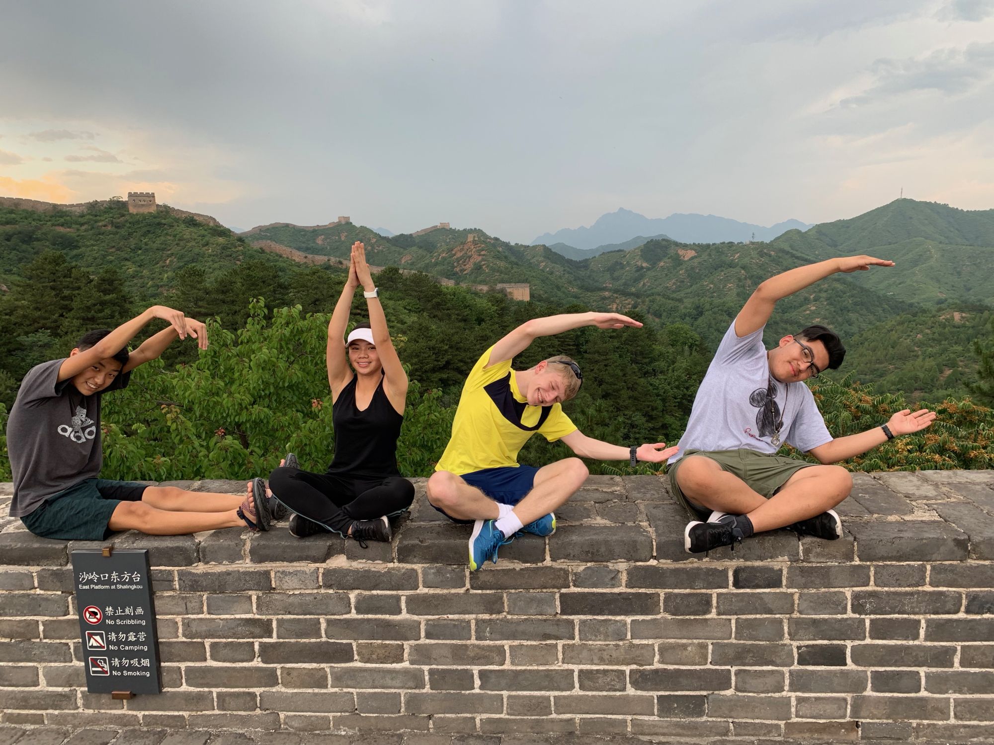 Hiking the Great Wall of China
