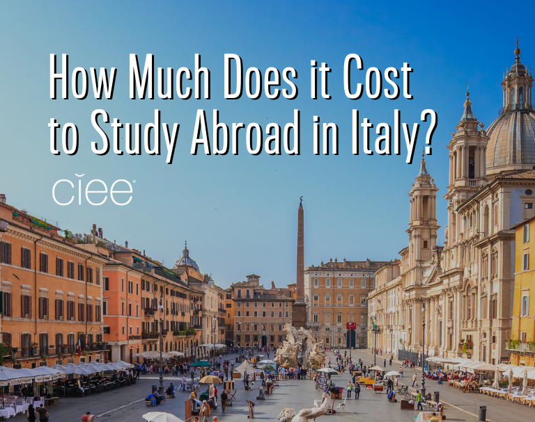 Here's How Much it Costs to Study Abroad in Italy