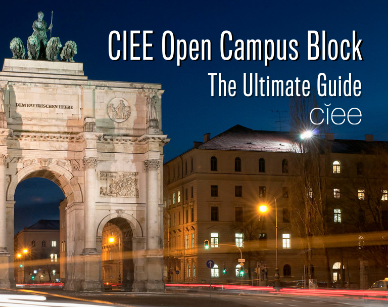 The Ultimate Guide to CIEE Open Campus Block