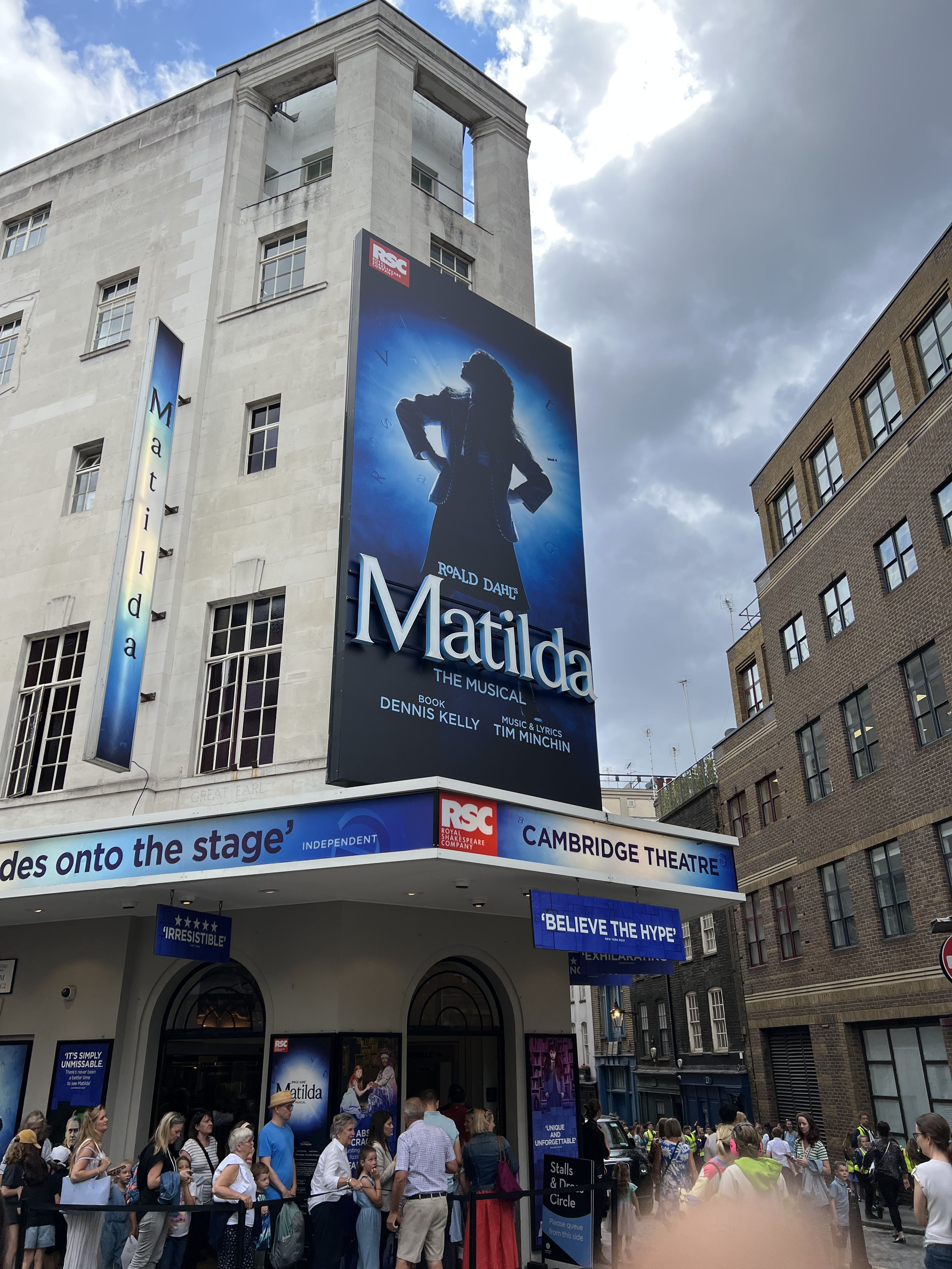 Cambridge Theatre - Matilda | CIEE