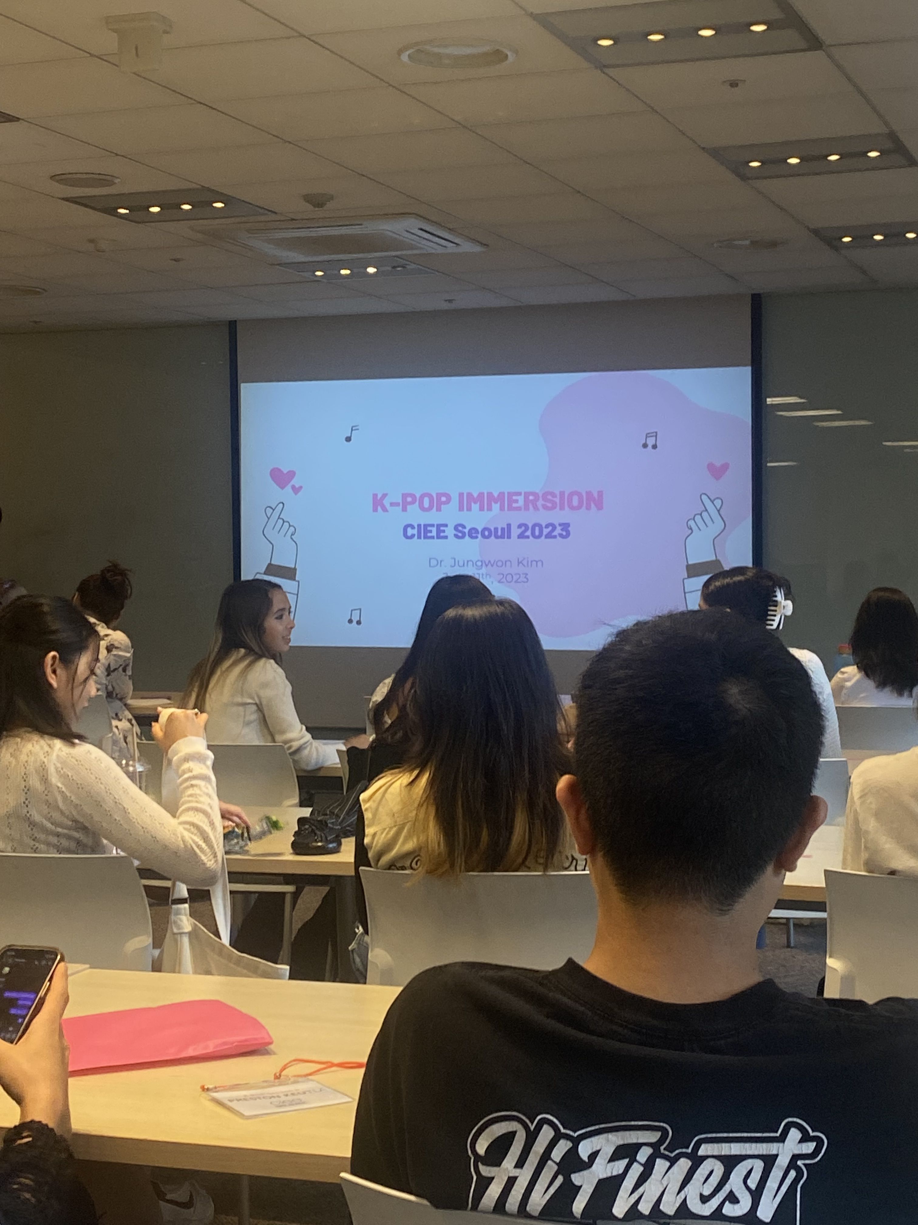 First K-pop Class | CIEE