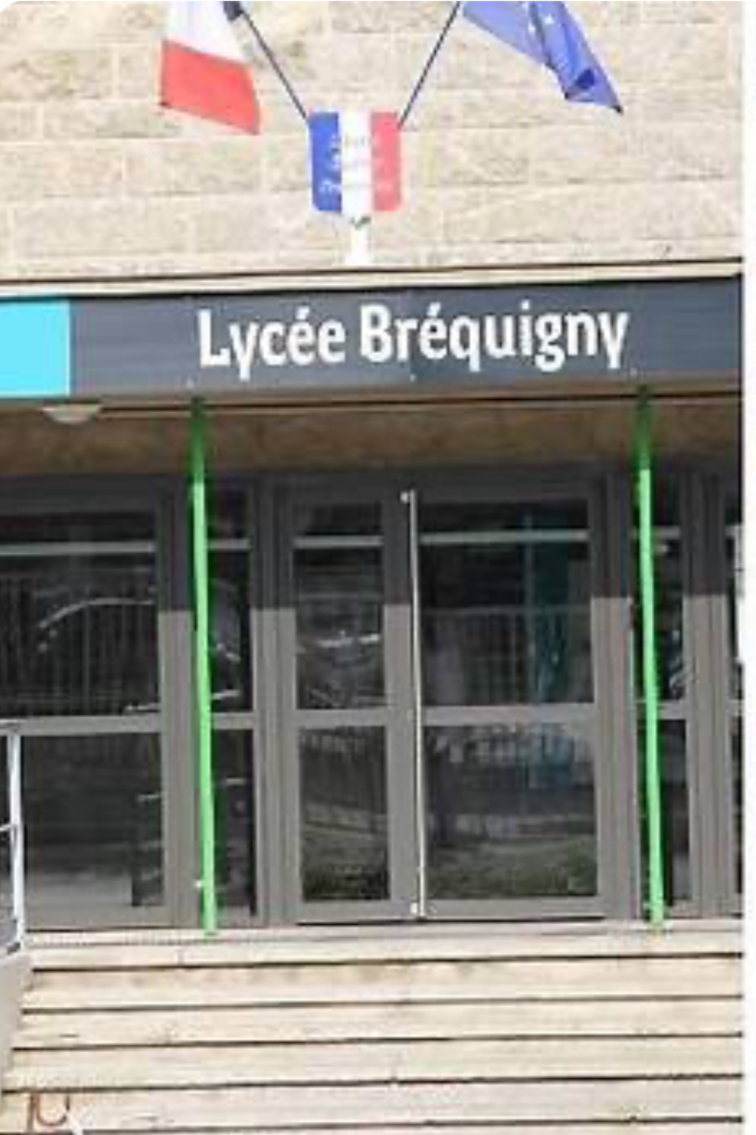 First day of classes and visit of a French High School