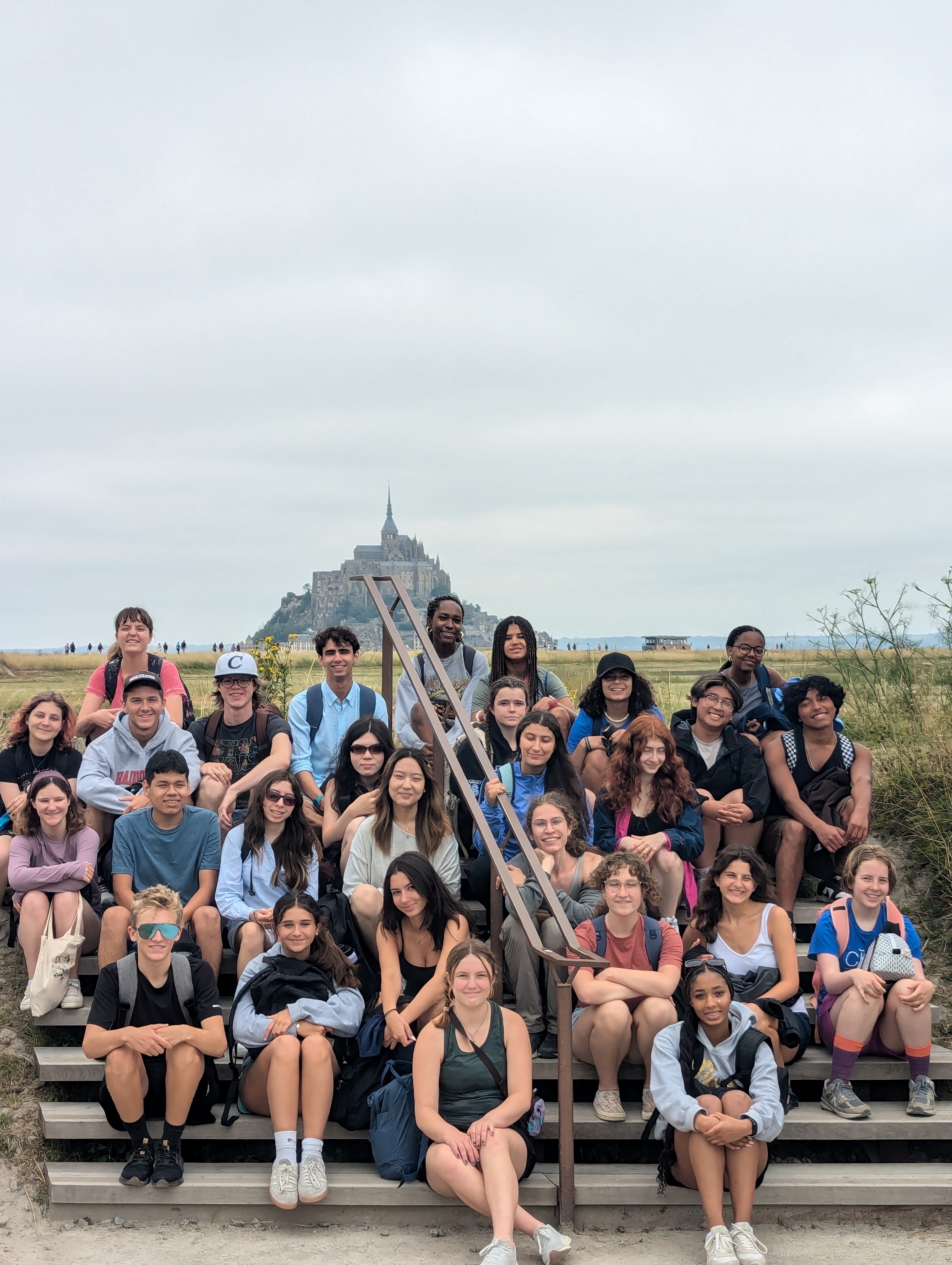 It All Sinks In at Mont Saint Michel