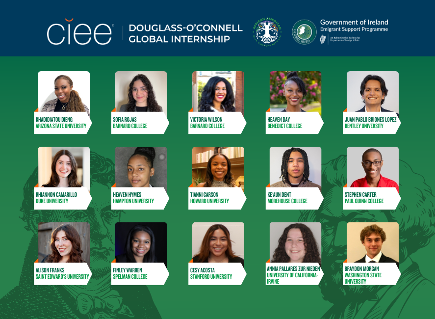 CIEE and AAIDN Announce the 2024 Douglass-O'Connell Global Interns | CIEE