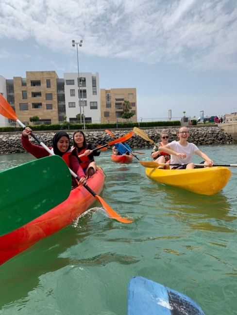 Kayaking in La Marina Salé! | CIEE