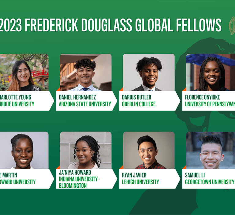 2023 Frederick Douglass Global Fellows | CIEE